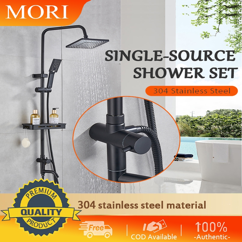 Bathroom shower set 304 stainless steel single point shower set home ...