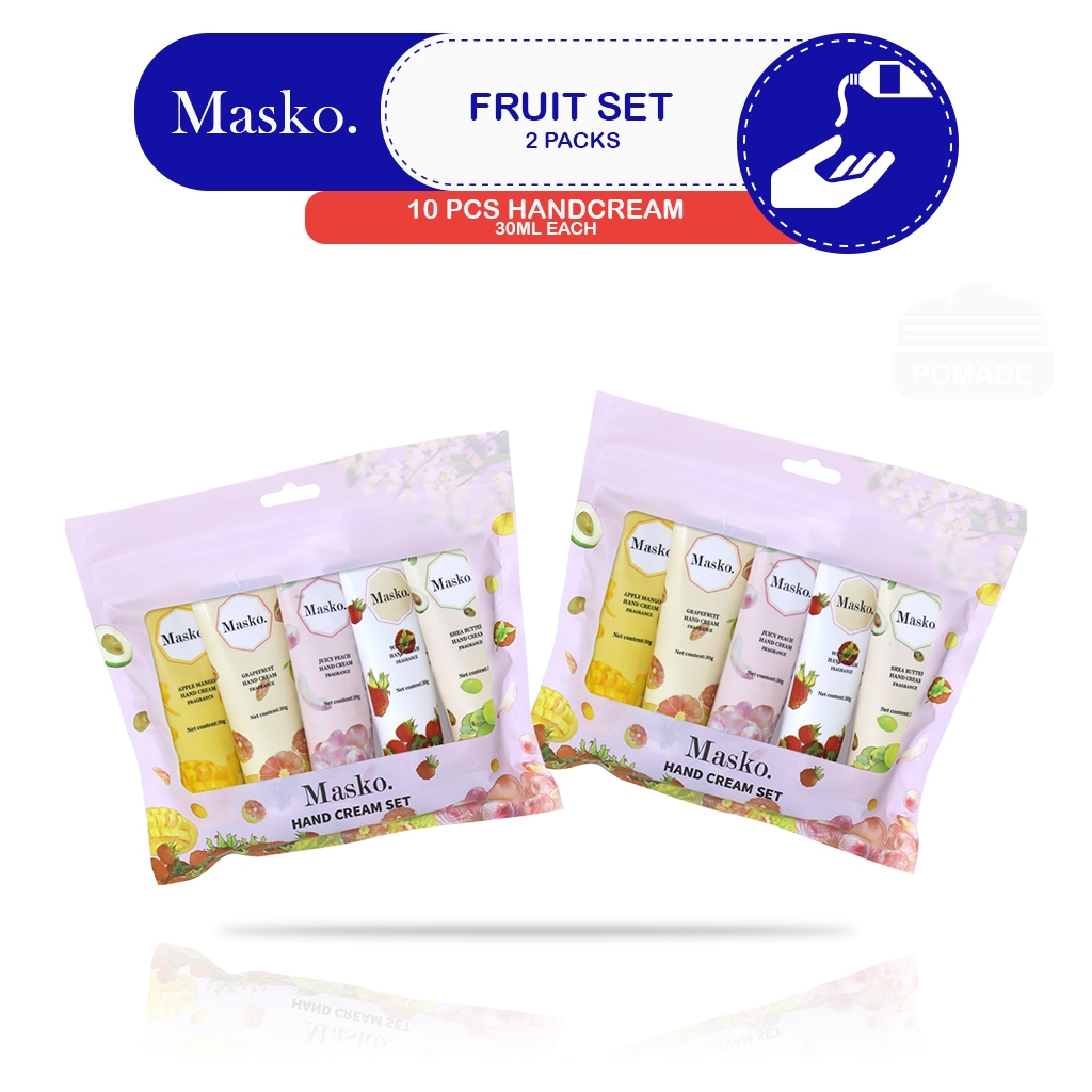 Masko Moisturizing Hand cream Gift Set Promo 30g each 5pcs and 10pcs ...
