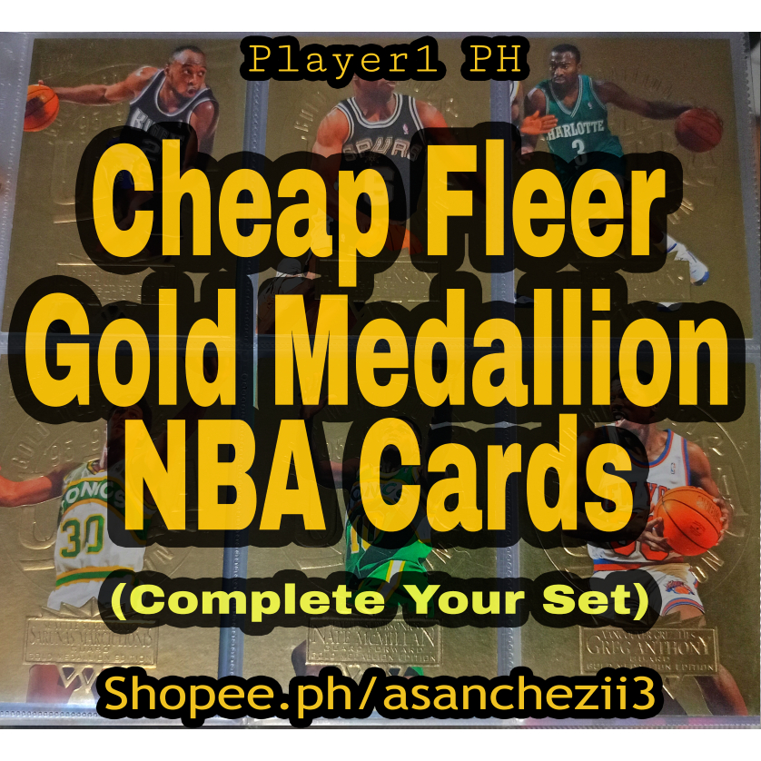 '95-96 Fleer Ultra Gold Medallion NBA Cards | Complete Your Set | Check ...