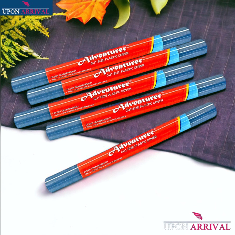 1 Roll Plastic Book Cover Cut Size Adventurer Plastic Cover Size 13.5 ...