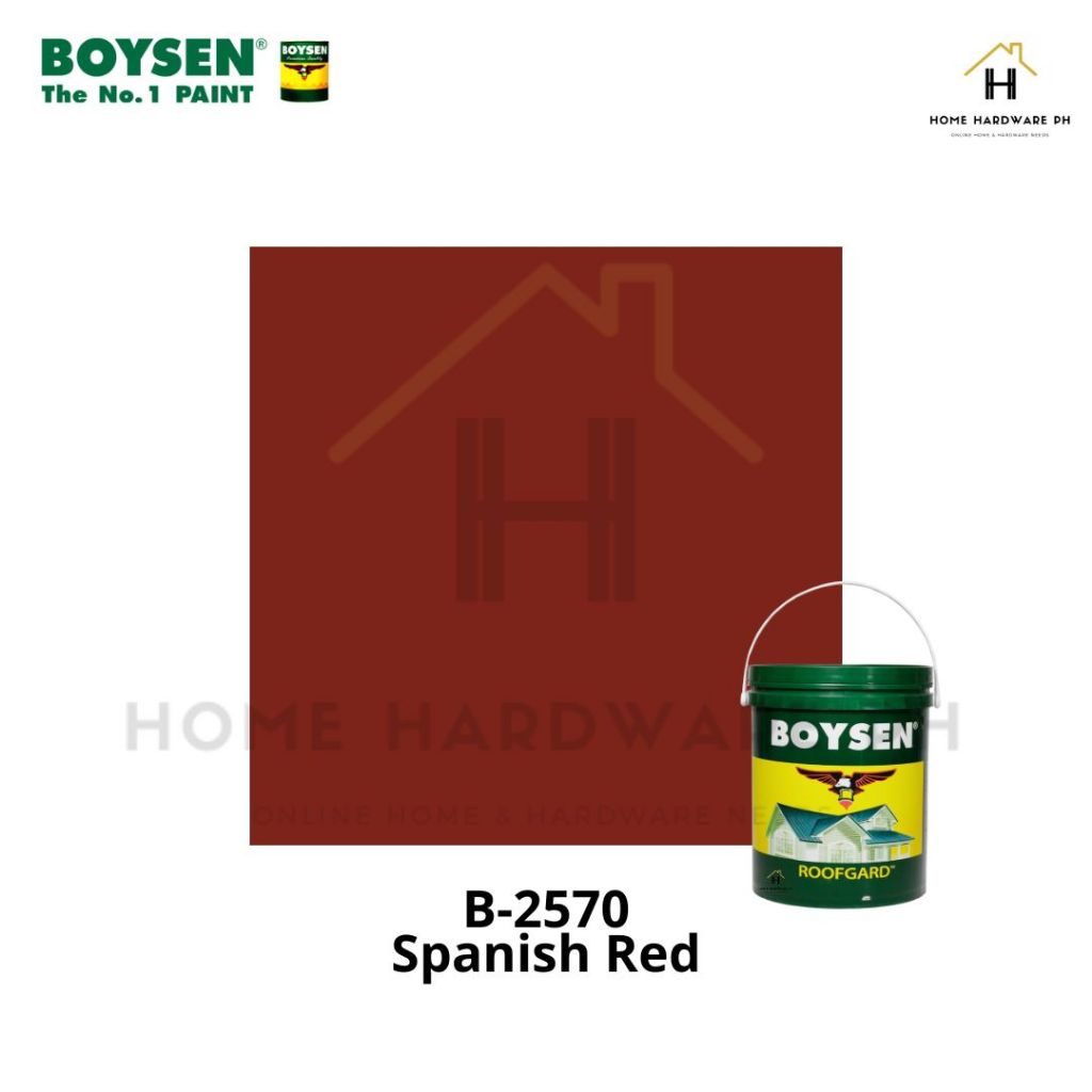 Boysen Roofgard Roof Paint Gallon - 4L | Shopee Philippines