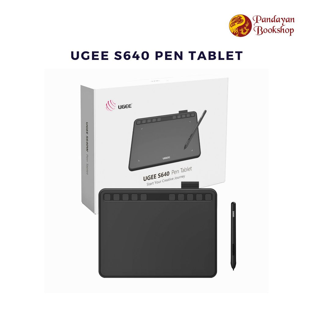 UGEE S640 Pen Tablet Graphic Tablet Writing Device | Shopee Philippines