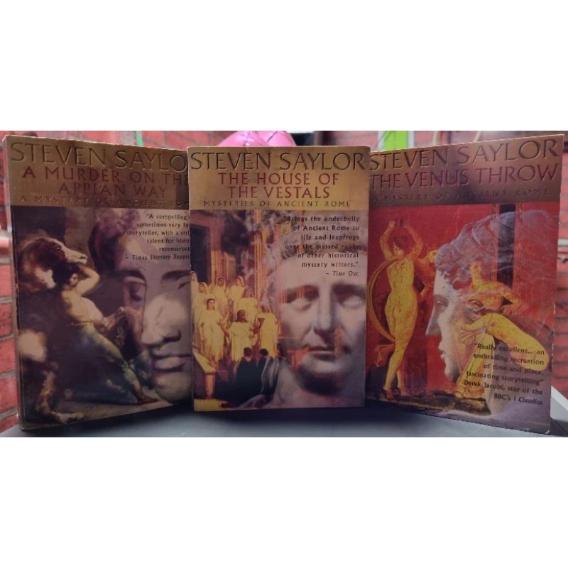 Mysteries of Ancient Rome series by Steven Saylor | Shopee Philippines