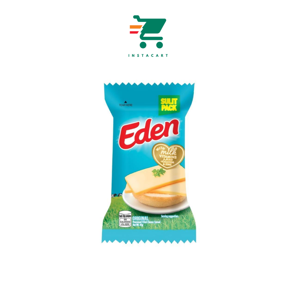 InstaCart Eden Original Filled Cheese Sulit Pack 45G Keso Spread Bar ...
