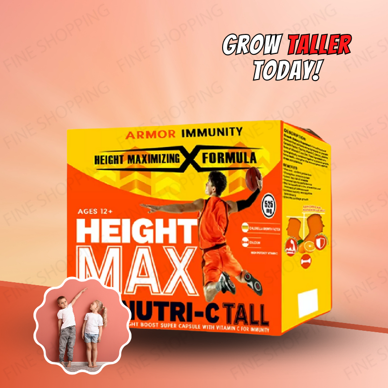 Nutri C Tall Height Maxx Booster for Stronger Bones and Height ...