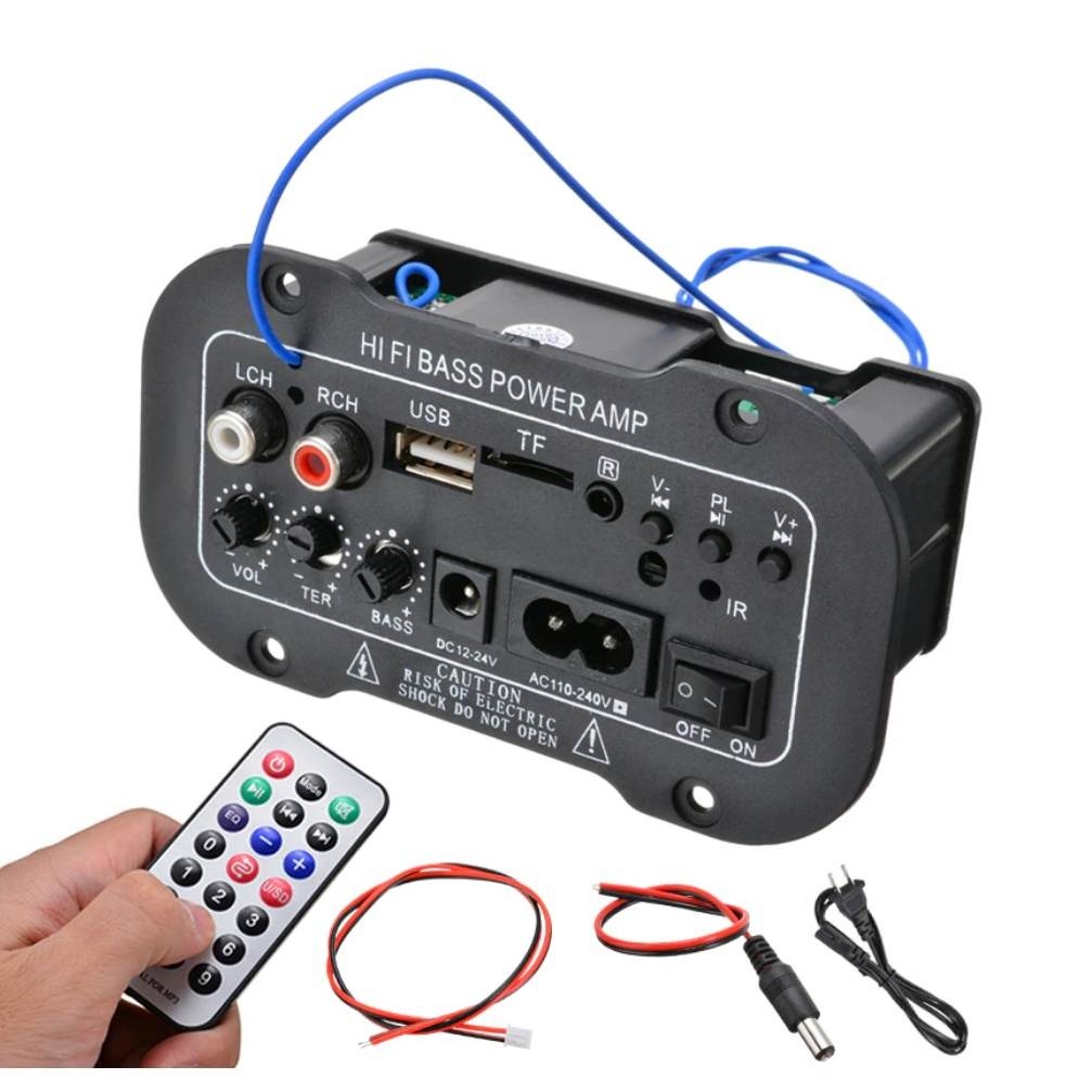 Car Subwoofer High Power HiFi Bass Bluetooth Amplifier Board Support FLAC APE WAV WMA MP3 ...