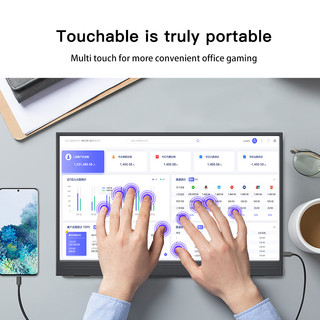 EXPOSE Touch Portable Gaming Monitor Touch Screen For Switch XBOX PS4 ...