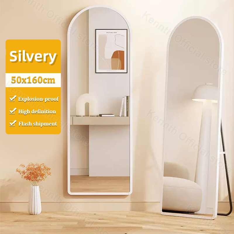 Full-length Mirror Whole Body Mirror HD 160*50cm,Fashionable Arched ...