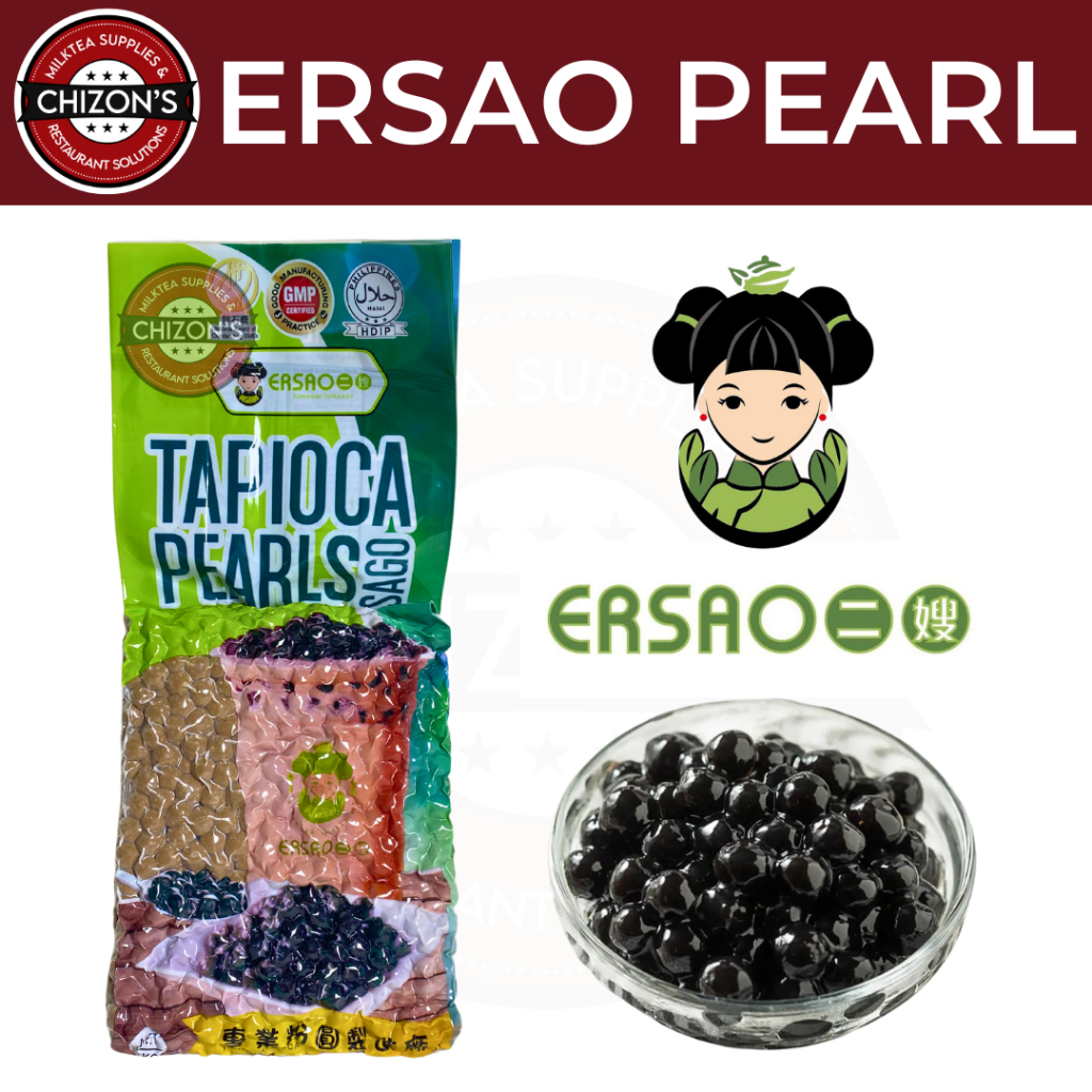 ERSAO Tapioca Pearls for Milktea 1kg 250grams Fruit Tea | Shopee ...