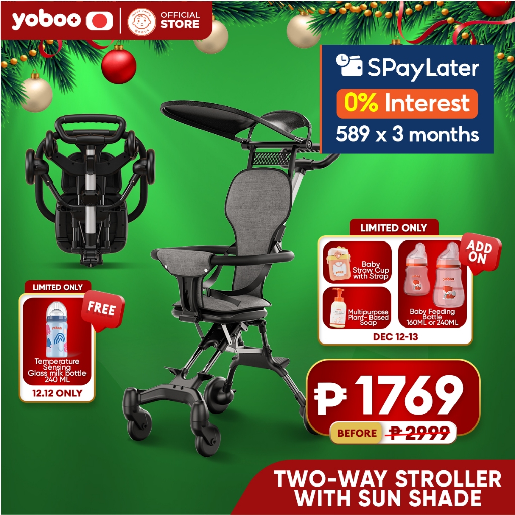 Yoboo Baby Two-way Stroller | Foldable | Reversible Seat | Lightweight ...