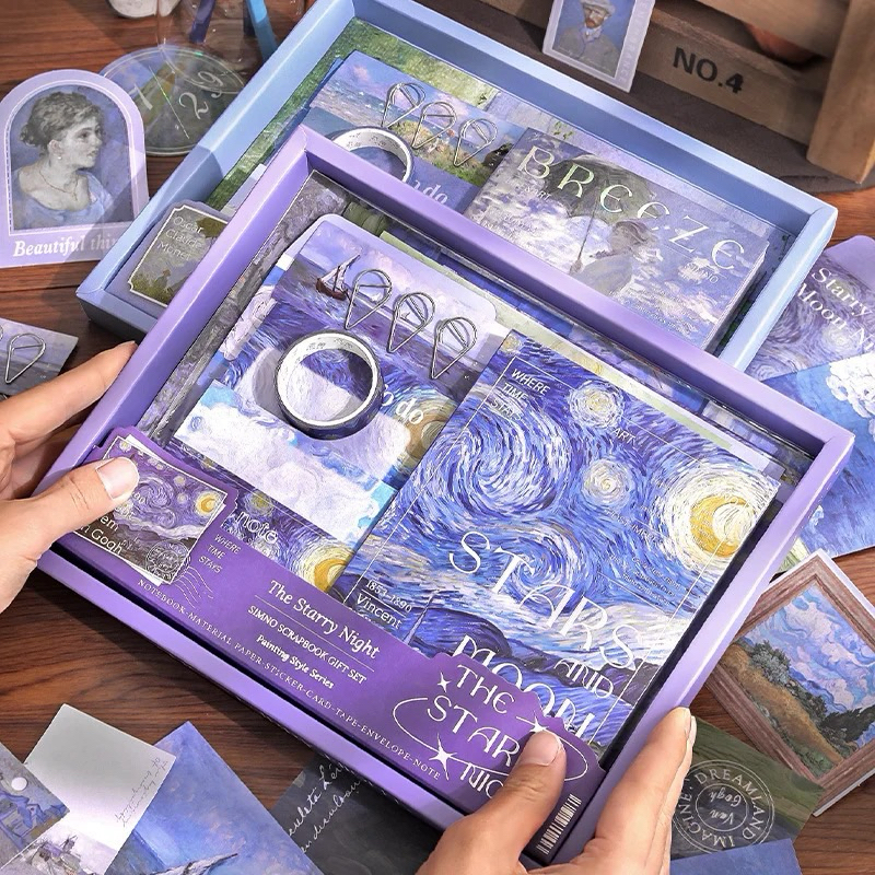 The Starry Night - Journaling gift set | Shopee Philippines