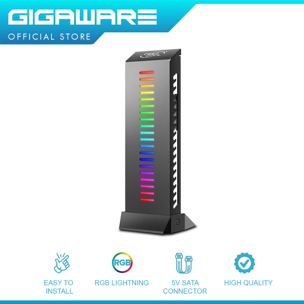 Gigaware Deepcool Illusion RGB LED Lighting GPU Video Card Bracket ...