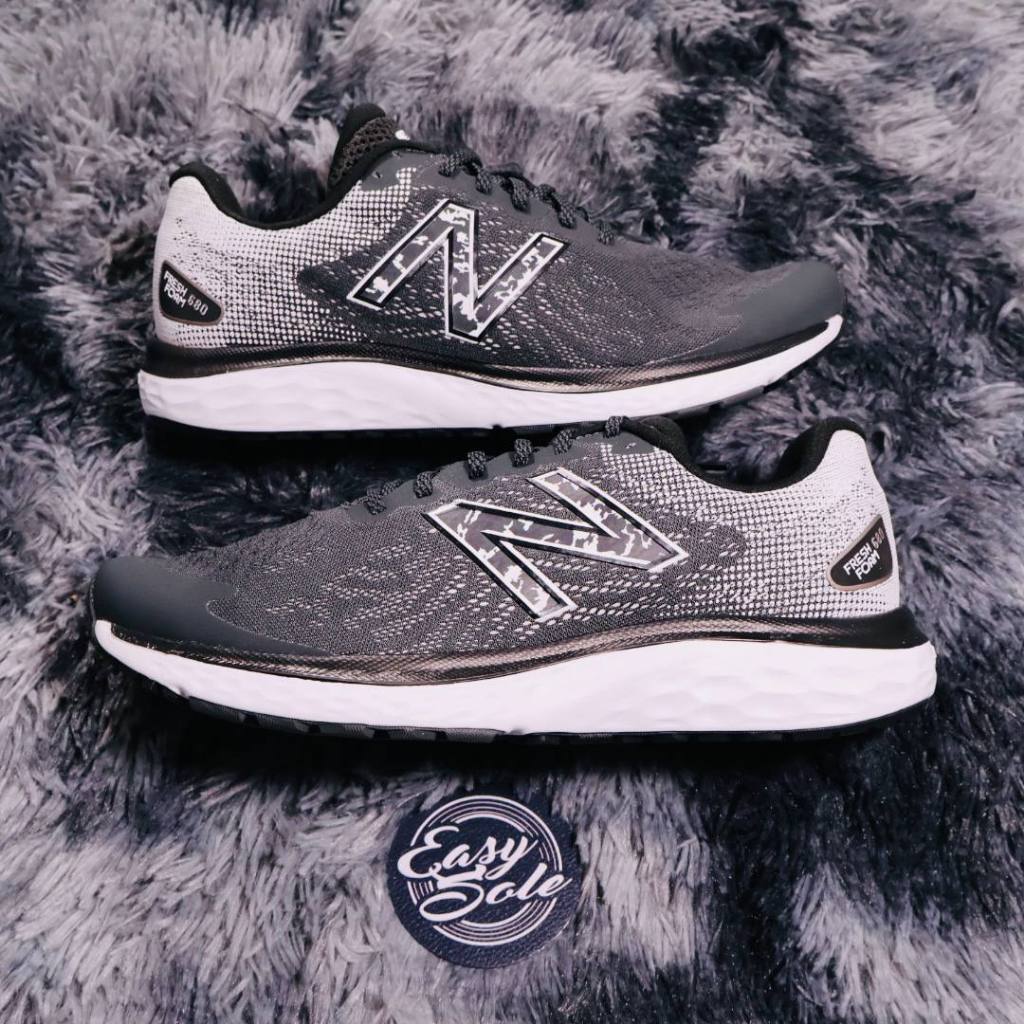 ORIGINAL NB Fresh Foam Blk/Wht | Shopee Philippines