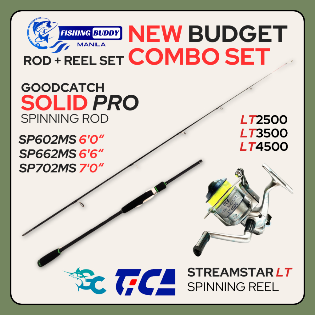 NEW BUDGET COMBO SET TICA STREAMSTAR LT and GC SOLID PRO Beginners ...