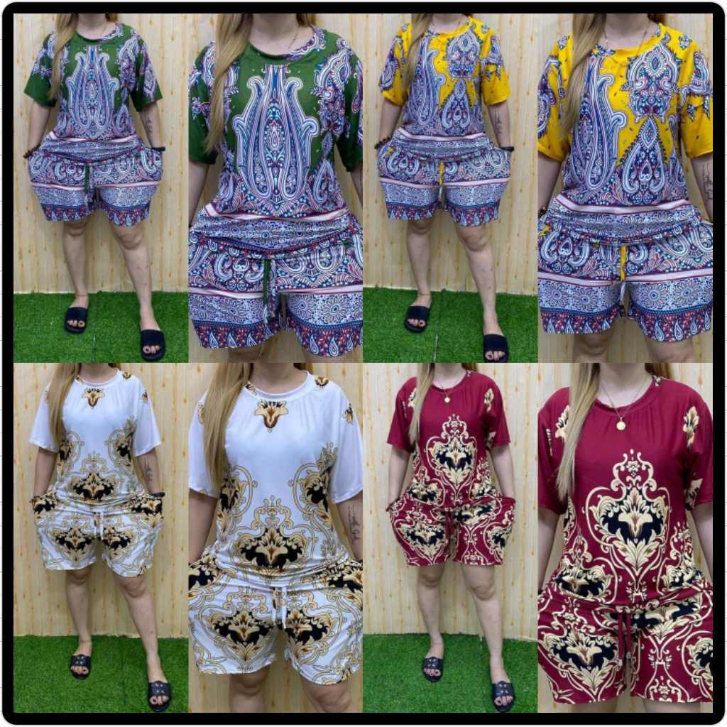 Blouse Terno Short ForWoman | Shopee Philippines