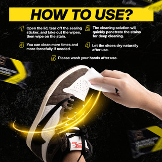 KS Wipes(30WIPES) for Sneaker Gentle Cleaning White Shoes Care Easy ...