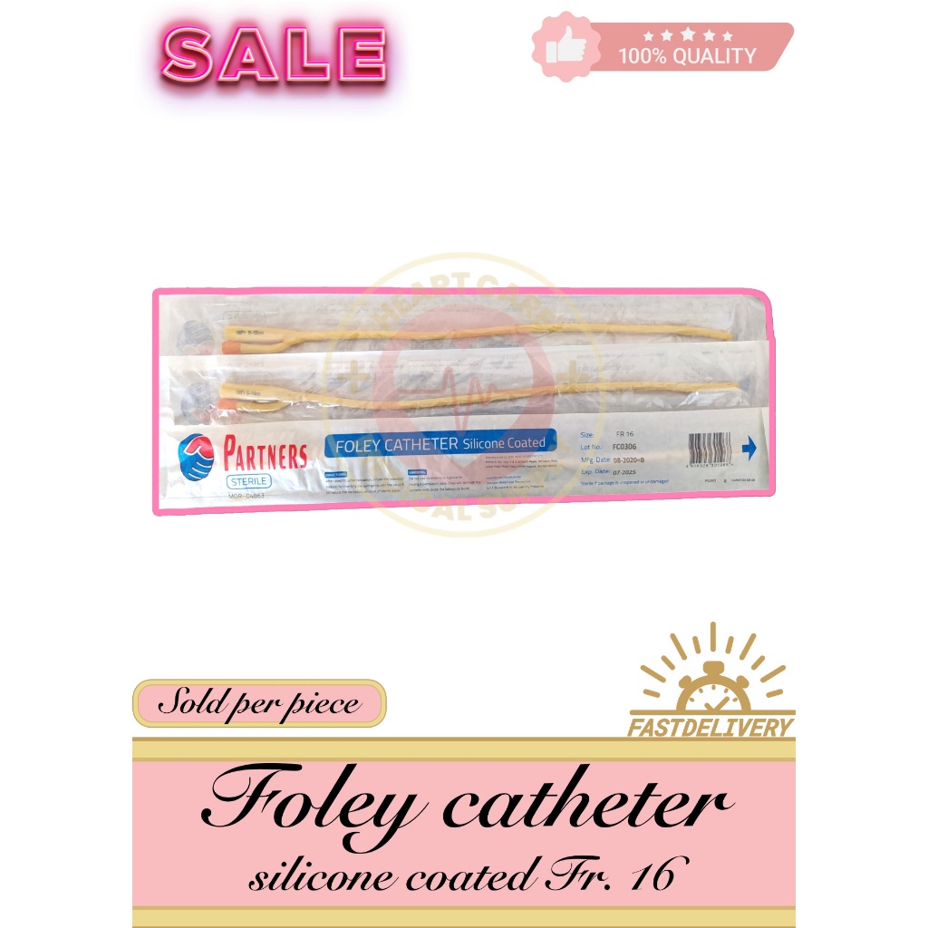 Foley Catheter Silicone Coated Shopee Philippines 8544