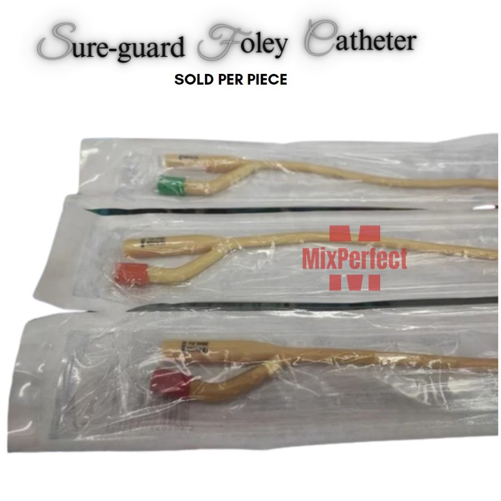 (MIX-J) Sure-Guard Foley Catheter (1 Piece) | Shopee Philippines