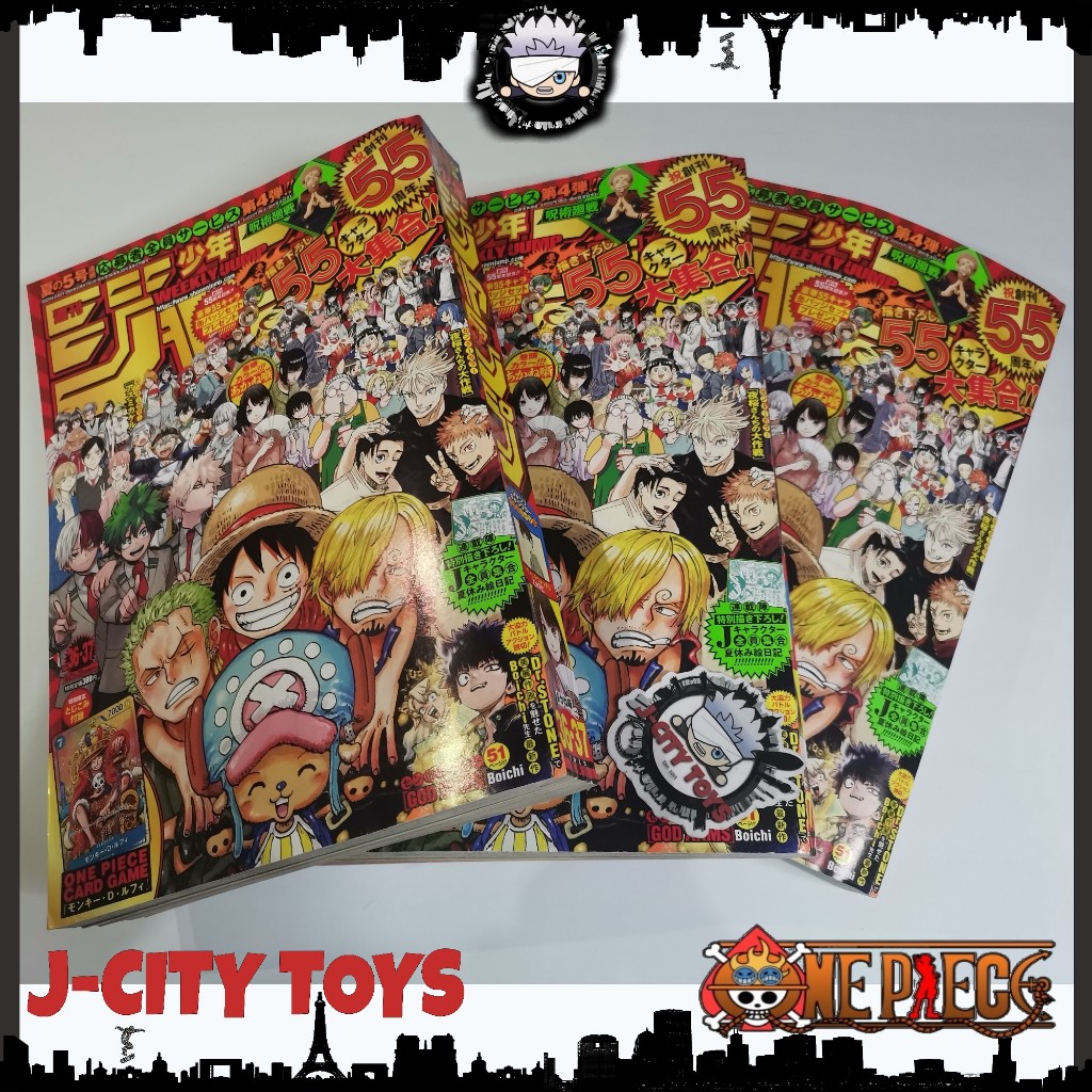 Weekly Shonen Jump Comics Raw Japanese manga | Shopee Philippines