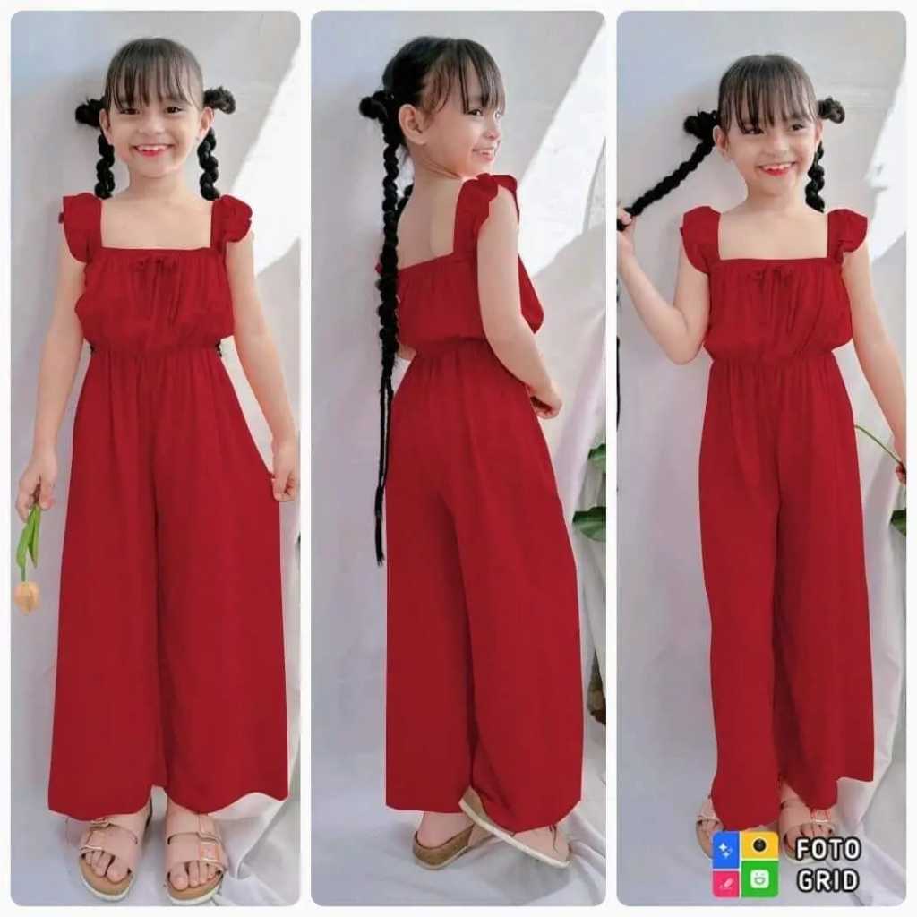 MIYA JUMPSUIT KIDS CHALLICE FABRIC 8 TO 10 YRS OLD ( ONESIZE ONLY ...