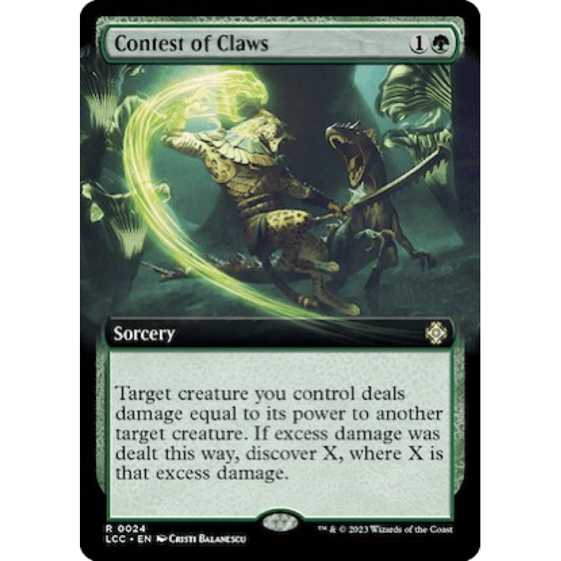 Contest of Claws (The Lost Caverns of Ixalan) | Shopee Philippines