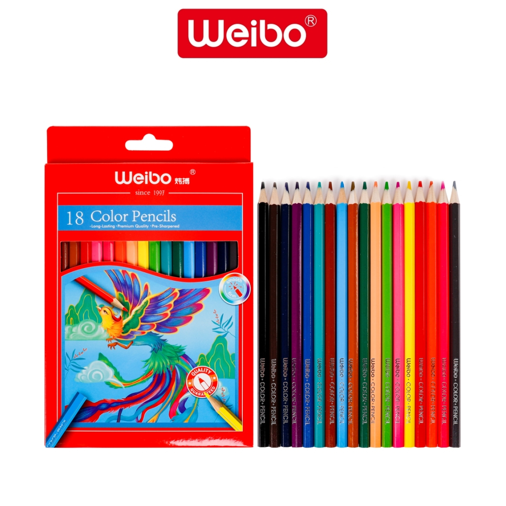 WEIBO WB-9019-18 HIGH QUALITY COLOR PENCIL | Shopee Philippines