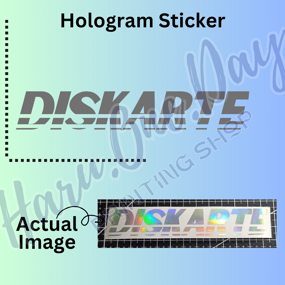 DISKARTE Decal Stickers - Waterproof | Shopee Philippines