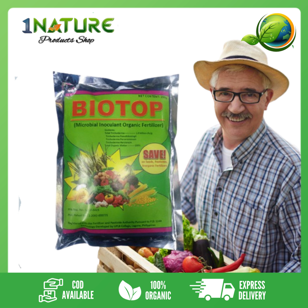 1NatureCorp BIOTOP Microbial Inoculant 100% Organic Foliar Decomposer ...