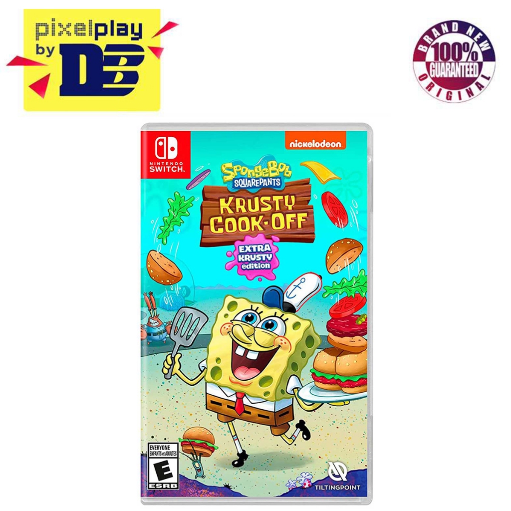 Nintendo Switch Spongebob Krusty Cook-Off Extra Krusty Edition (US ...