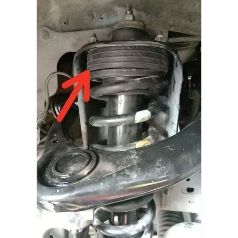 Toyota hilux Rubber lifter heavy duty 2pcs in 1order | Shopee Philippines