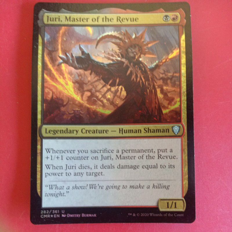 juri,master of the revue(FOIL) - MTG Cards Magic The Gathering Cards ...