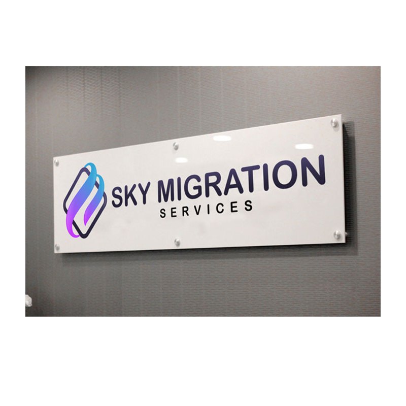 12 in X 48 in X 3mm Acrylic Signage Wall Frame Decorations | Shopee ...