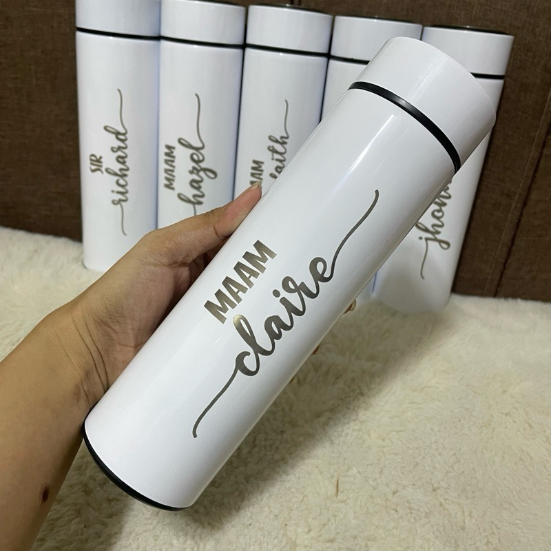 Personalized Hot and Cold Tumbler with Free Name 500ml | Laser Engraved ...