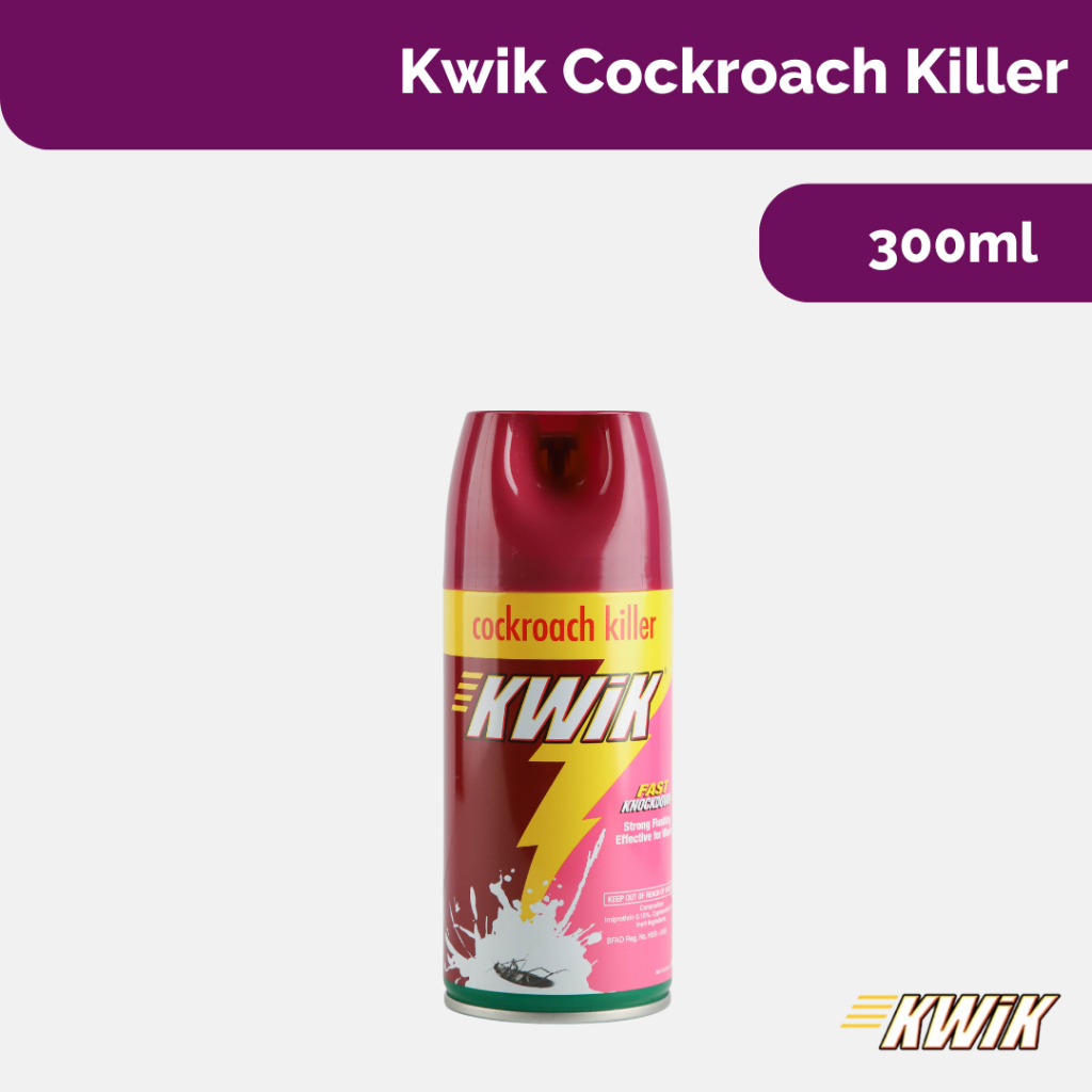 KWiK Cockroach Killer (Oil-Based) 300ml | Shopee Philippines