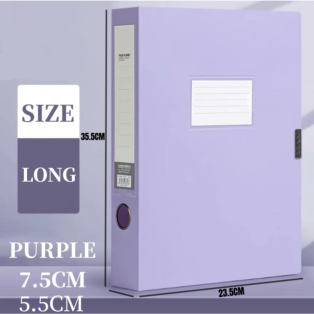 Long File Folder Box Document Box File Organizer Bond Paper Organizer ...