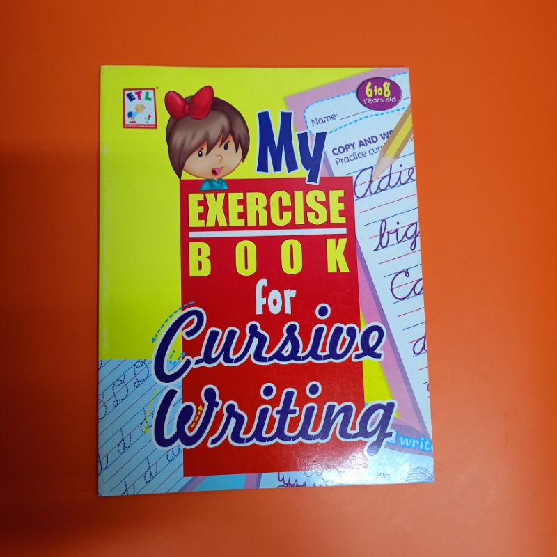 My Exercise Book for Cursive Writing | Shopee Philippines