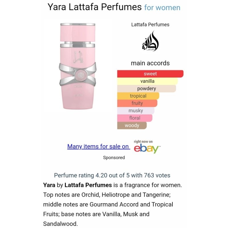 LATTAFA YARA PINK ---- | Shopee Philippines