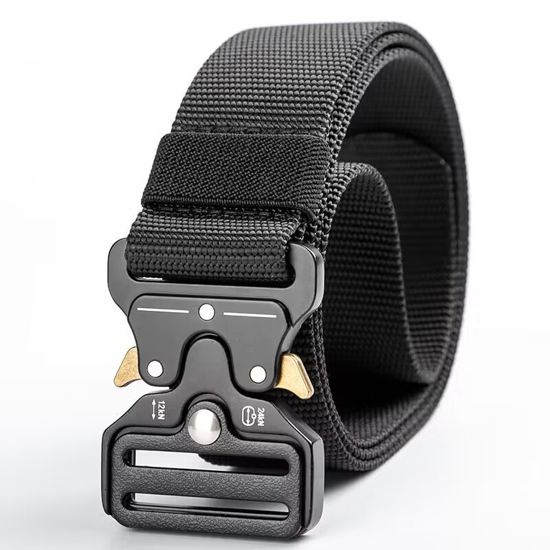Belt Men's Adjustable Heavy Military Belt For Men | Shopee Philippines