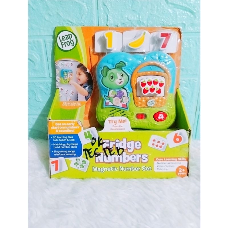 Leapfrog Fridge Numbers Magnetic Set | Shopee Philippines