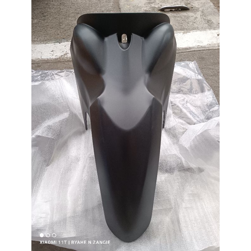 SUZUKI SMASH 115 FRONT FENDER MATTE BLACK (original) | Shopee Philippines