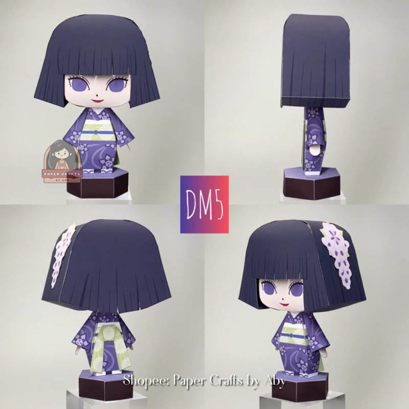 Demon Slayer version 1 Paper Anime Action Figure | Paper Crafts ...
