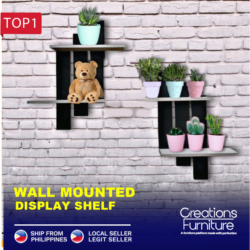 Informa Floating Wall Shelf Storage Rack Wall Display Organizer ...