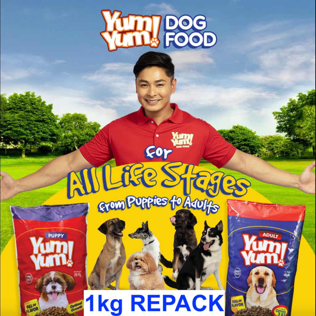 Yum Yum Dog Food 1kg Rpack | Shopee Philippines