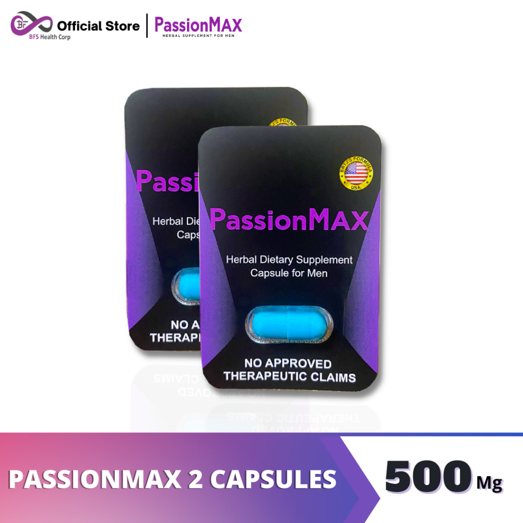 Passionmax 1 and 2's Capsules | Shopee Philippines