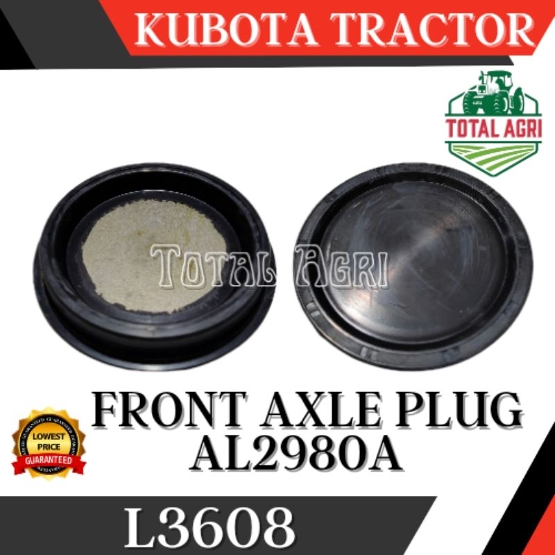 Front Axle Plug AL2980A Kubota Tractor L3608 Part #: 34070-13100 ...