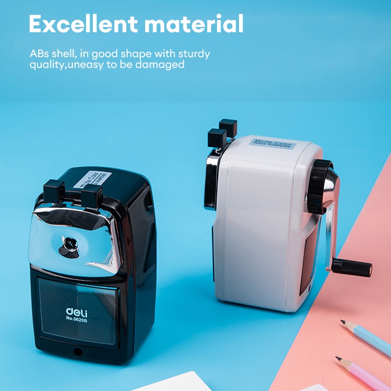Deli Pencil Sharpener Machine Manual for Graphite Pencil φ8mm E0620B ...