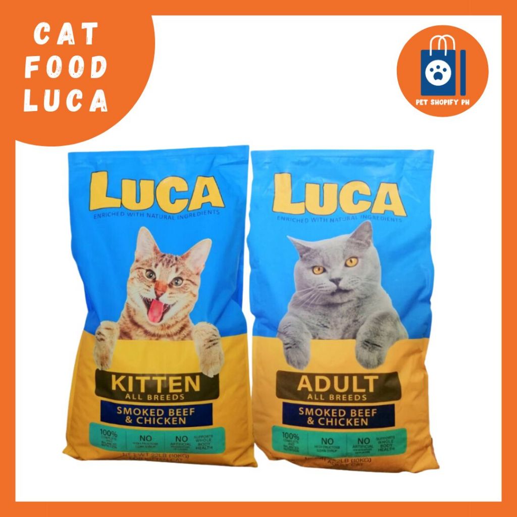 LUCA CAT AND KITTEN FOOD / CAT FOOD (Available in 5 and 10 kg) | Shopee ...
