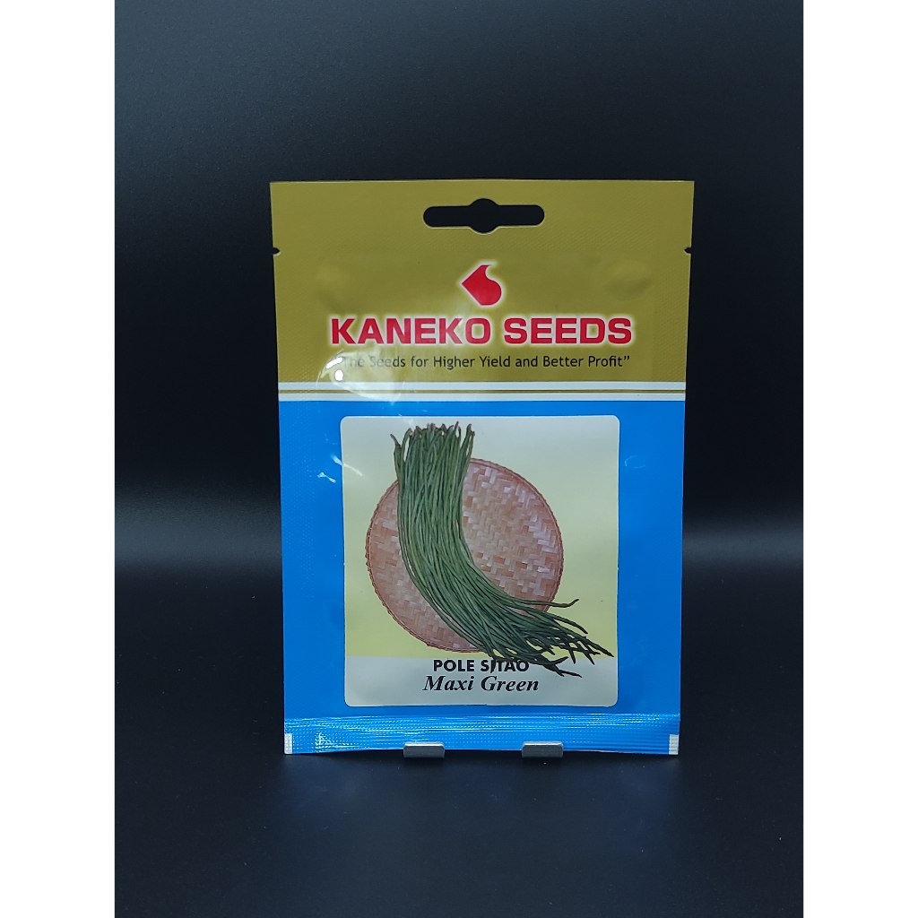 KANEKO SEEDS MAXI GREEN POLE SITAO SEEDS STRINGBEAN SEEDS (APPROX 58 ...