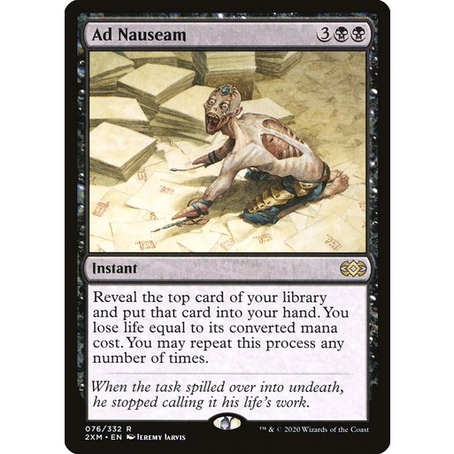 Ad Nauseam - Double Masters (2XM) | Shopee Philippines
