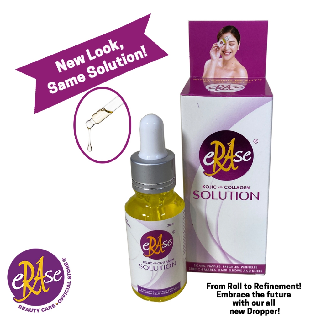 Erase Kojic with Collagen Solution 20ml | Shopee Philippines